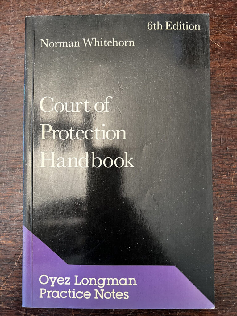 Court of Protection Handbook - Buy Sell Law Books